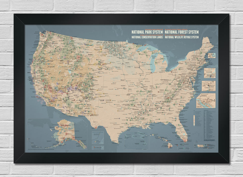 Best Maps Ever | Simple, colorful checklist maps.