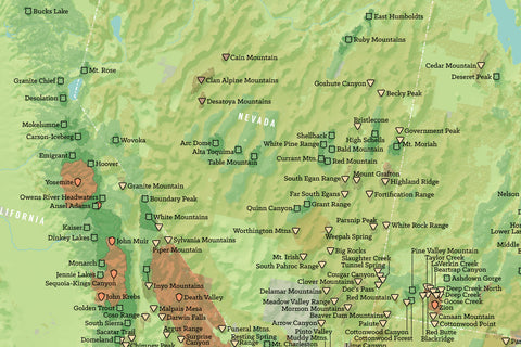 US National Wilderness Preservation System Map 24x36 Poster | Best Maps ...