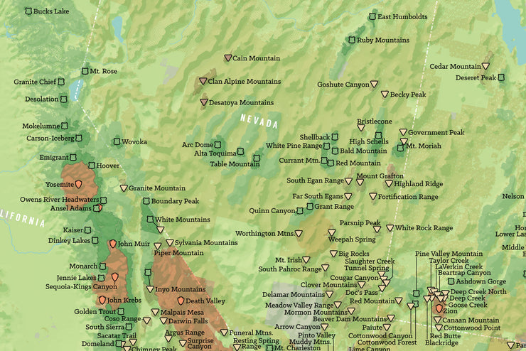 US National Wilderness Preservation System Map 24x36 Poster – Best Maps ...