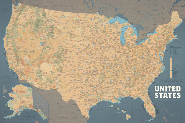 Modern Map Collections Tagged "USA Maps" - Best Maps Ever