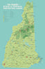 New Hampshire State Parks & Federal Land Map 24x36 Poster – Best Maps Ever